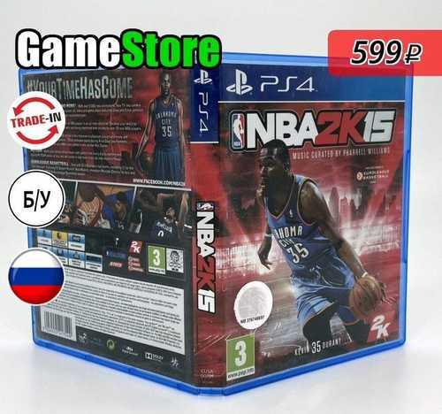NBA 2K15 Английская версия PS4 б/у