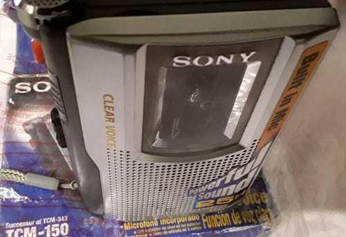 Диктофон sony TCM-150