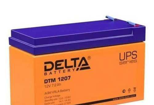 Аккумуляторная батарея Delta DTM 1207 12В