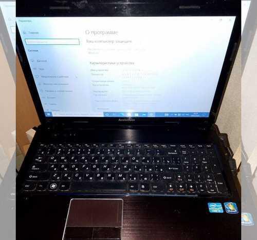 Ноутбук lenovo g570