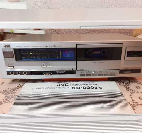 Кассетная дека jvc kd- d20e