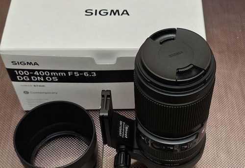 Sigma AF 100-400mm F/5-6.3 DG DN OS для Sony