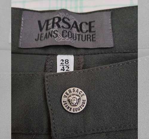 Брюки Versace jeans 90-х годов высокая посадка