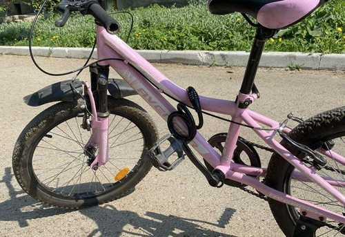 Велосипед для девочки радиус 20