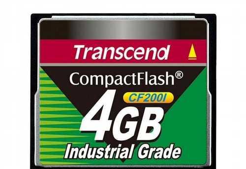 Карта памяти CF Transcend Compact Flash Indust 4GB