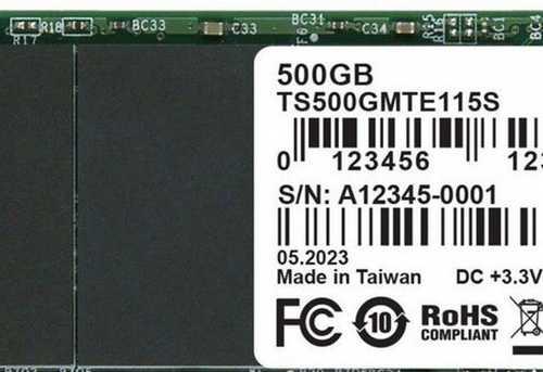 SSD накопитель Transcend 115S TS500gmte115S 500гб