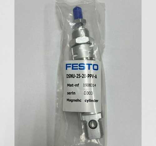 Пневмоцилиндр круглый Festo dsnu-25-20-PPV-A