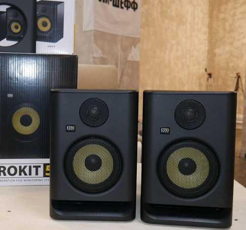 KRK Rokit 5 G5 Пара Как Новые Студийные Мониторы