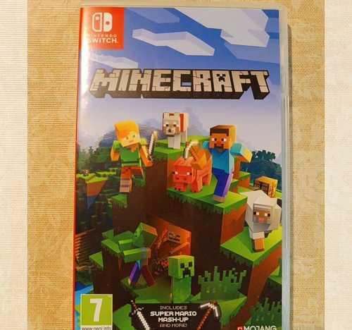 Minecraft Nintendo Switch картридж