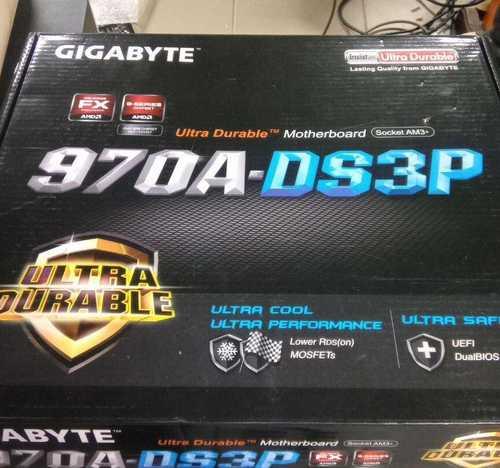 Am3  материнская плата Gigabyte 970A-DS3P