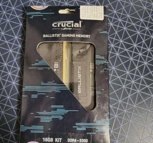 Оперативная память Crucial Ballistix 16Gb (2*8)