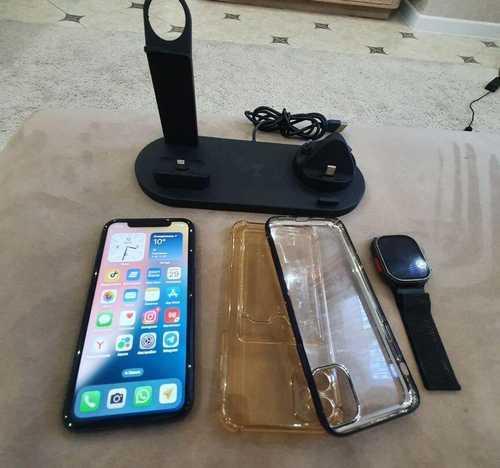 Apple, watch, зарядник беспроводной