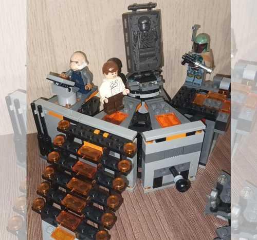 Lego star wars, замарозка Хана Соло