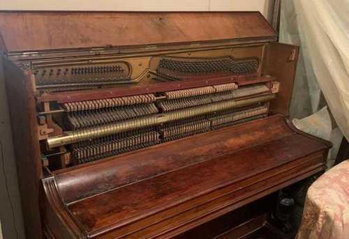 Немецкое антикварное пианино