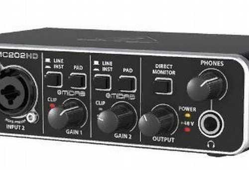 Звуковая карта behringer UMC202HD