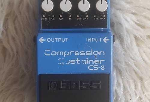 Boss Compression Sustainer CS-3 гитарная педаль