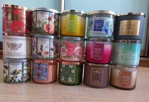 Bath body works свеча (Новая коллекция)