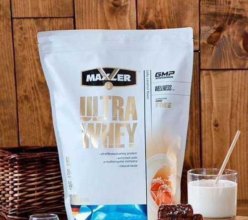 Протеин Maxler Ultra Whey 1800 гр.Соленая карамель