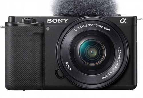 Фотоаппарат Sony ZV E10 и объектив sigma 30mm f1.4