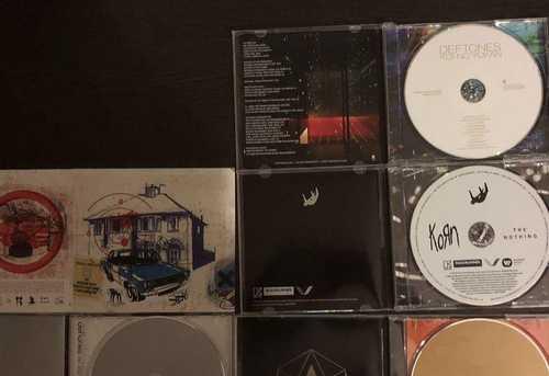 Cd диски Deftones, Korn, Radiohead