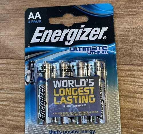 Energizer ultimate lithium AA-L91