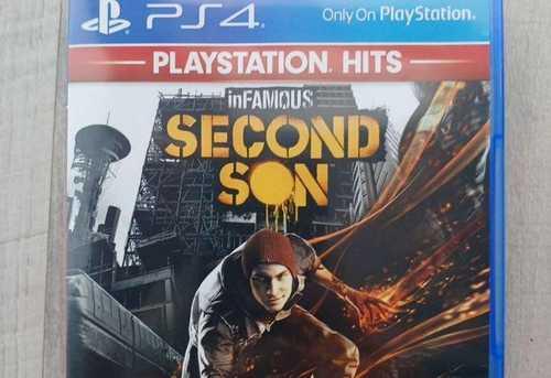 Диск Second son ps4