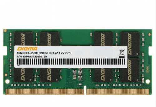 Оперативная память digma DDR4 16GB 3200MHz