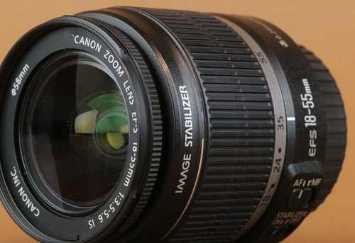 Canon EF-S 18-55mm f/3.5-5.6 IS (id 74740)