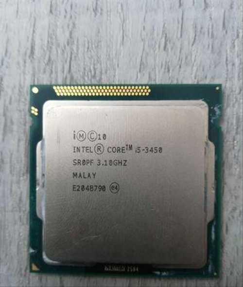 Процессор i5 3450