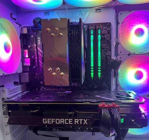 Игровой пк на RTX 3070, Ryzen 7 5700X +16GB