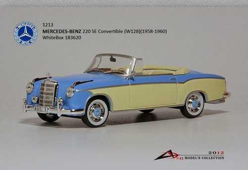 1/43 MercedesBenz 220 SE (W128) WhiteBox