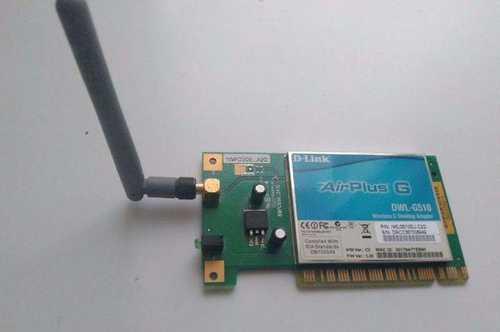 Wifi адаптер d-link airplus g dwl g510