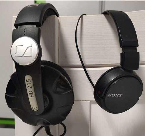 Наушники sennheiser hd215 и Sony