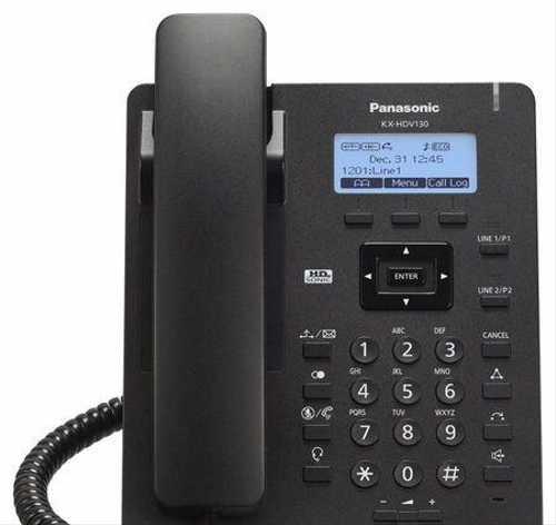 Panasonic KX-HDV130 - IP-телефон, 2 SIP линии, PoE
