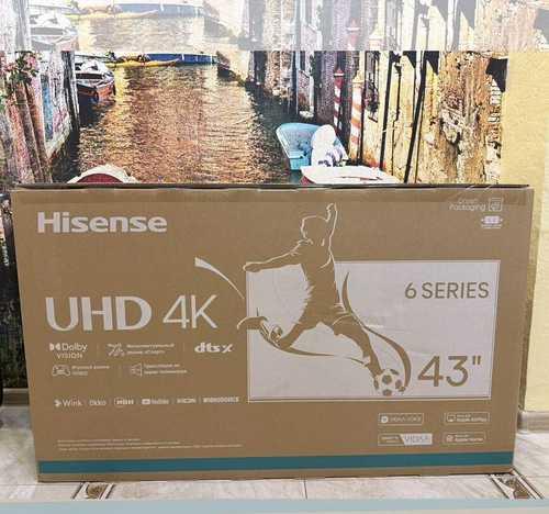 Телевизор Hisense 43A6N (2024)