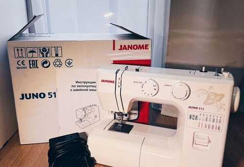 Швейная машина janome Juno 513