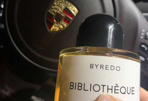 Духи byredo bibliotheque