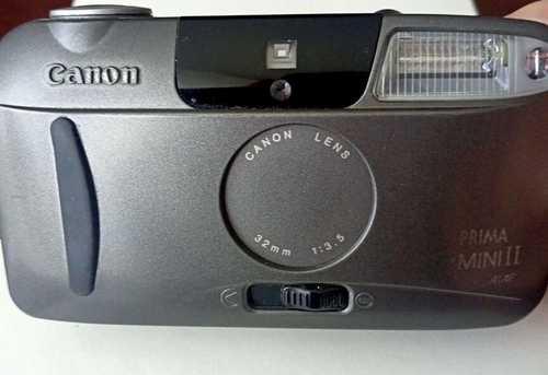 Плёночный фотоаппарат Canon Prima Mini II
