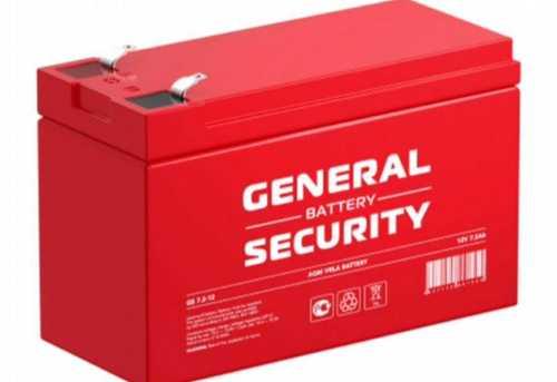Аккумулятор для ибп general security 12V 7.2 Ah (G