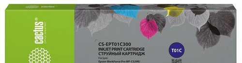 Картридж струйный Cactus CS-ept01c300 T01C3 пурпур