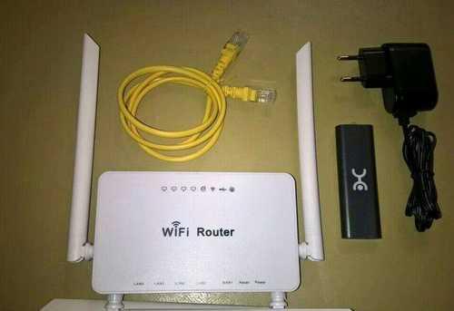 Модем 4G Yota с настроенным WiFi роутером WE1626