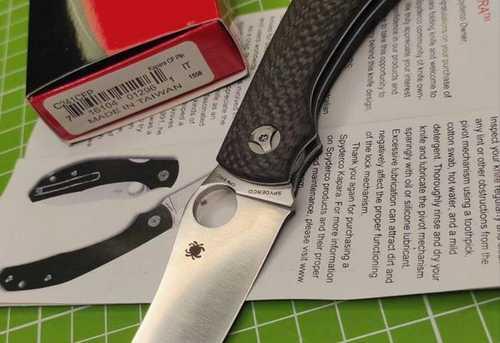 Ножик складной Spyderco Kapara C241CFP Carbon