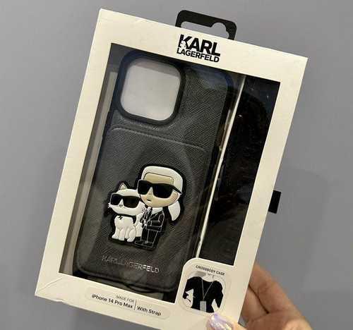 Чехол на iPhone 14 pro max Karl Lagerfeld