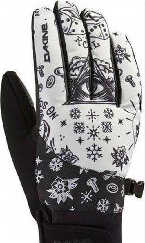 Перчатки женские dakine electra glove (21/22) Whit