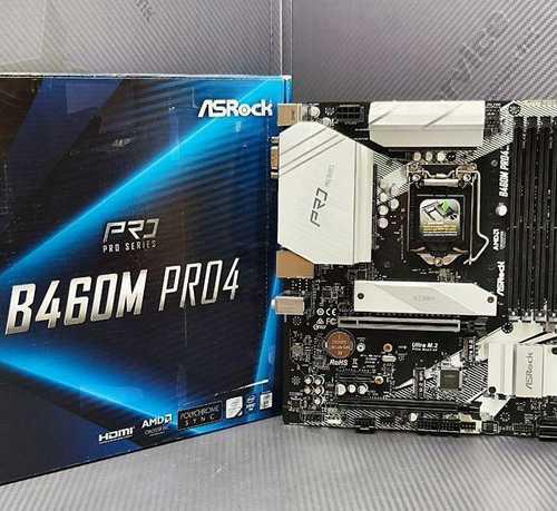 Материнская плата LGA 1200 ASRock B460M Pro4