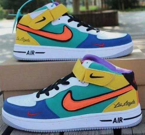 Nike air force 1 mid los angeles высокие