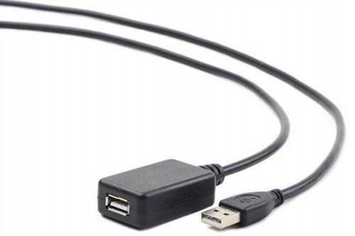 Кабель удлинитель USB 2.0 активный Cablexpert UAE