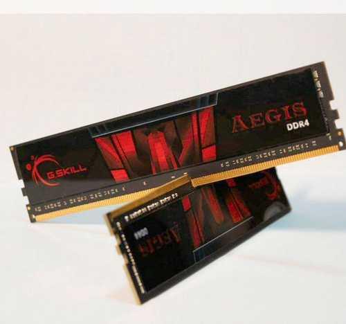 Оперативная память GSkill Aegis ddr4 2х4gb