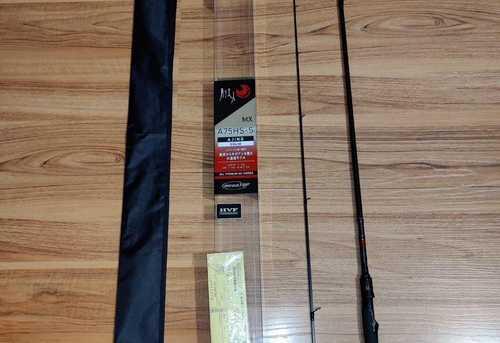 Спиннинг Daiwa Gekkabijin mx a75hs-s, 226см 5-25гр