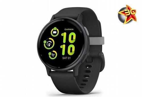 Часы Garmin Vivoactive 5 Black 010-02862-10 Новый